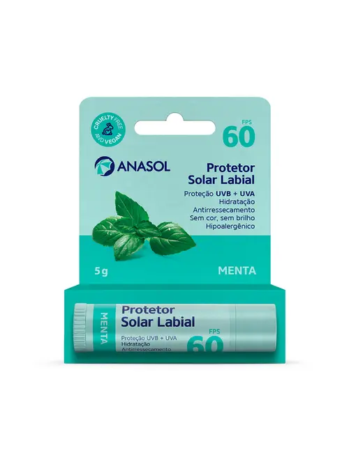 Anasol protetor solar labial fps 60 menta